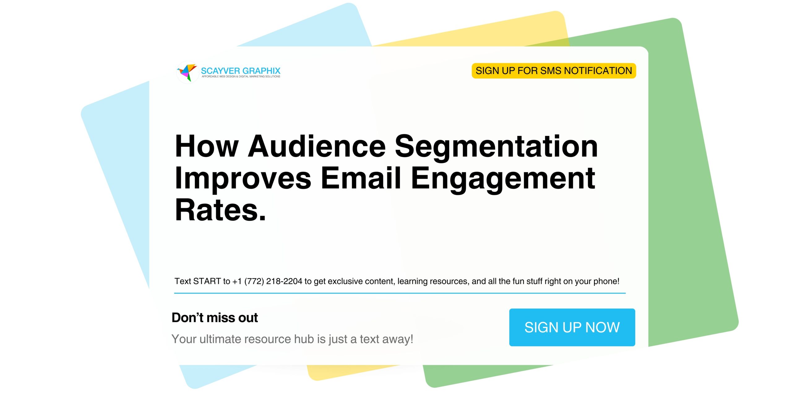Scayver Graphix | How Audience Segmentation Improves Email Engagement Rates